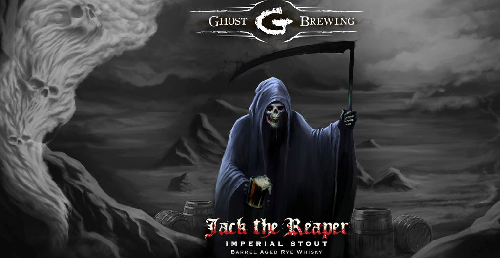 Ghost Brewing Jack the Reaper Imperial Stout Barrel Aged Rye Whisky 11